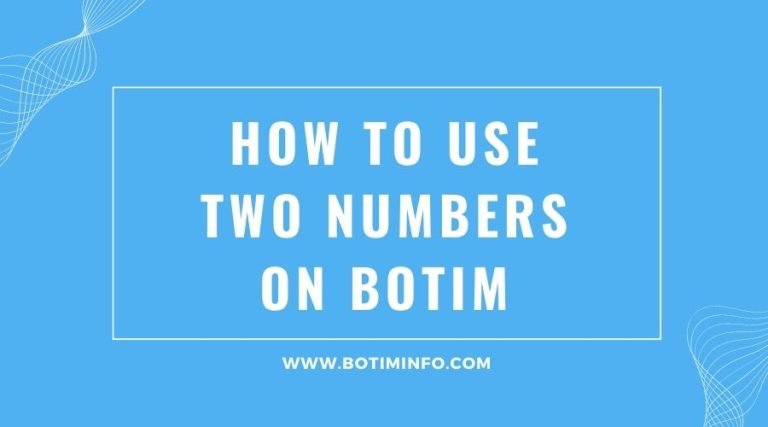 How to Use two Numbers on Botim - Complete Guide 2025